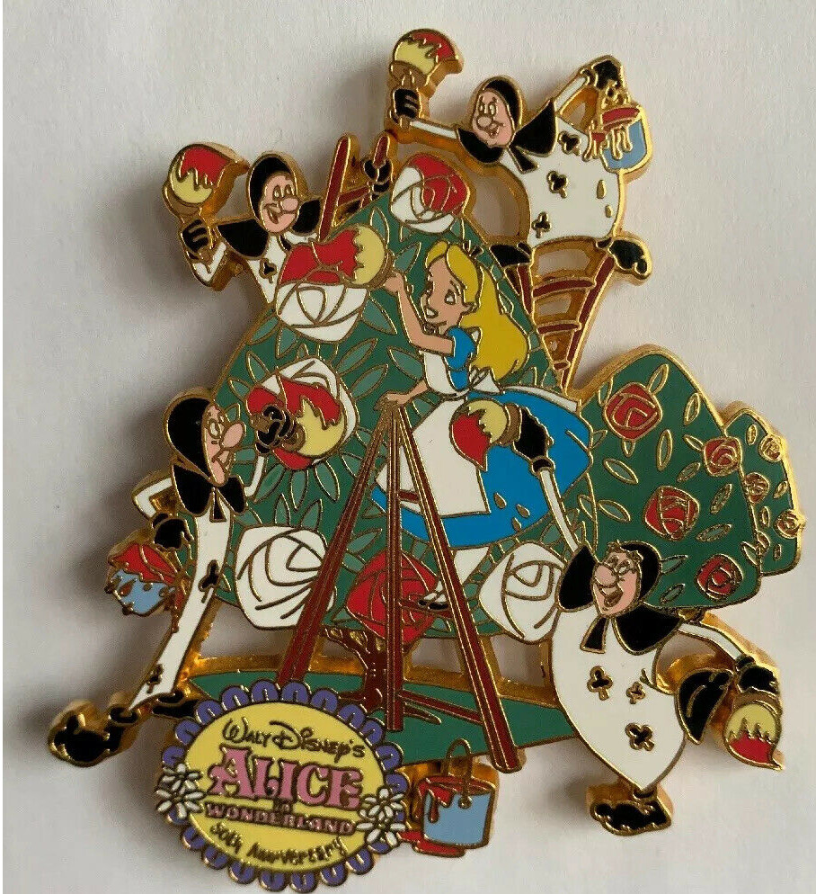 Alice in Wonderland 50th Anniversary Pin - Alice and Soldiers | PIN 39613