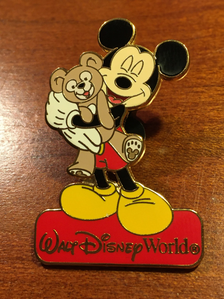 Duffy the Disney Bear - Mickey hugged by Duffy Bear | PIN 58410