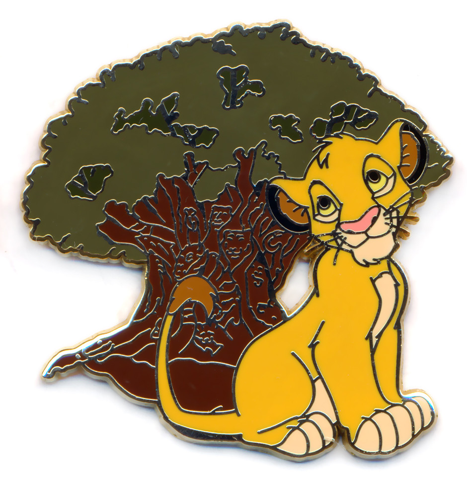 In The Parks Mystery Tin - Simba in Front of the Tree of Life | PIN 58703
