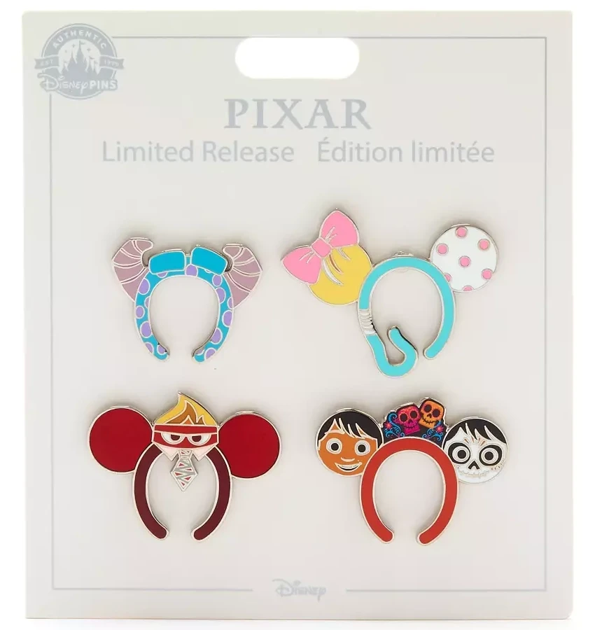 Pixar Character Ear Headbands - Sully, Bo Peep, Coco, Anger | PIN 59277