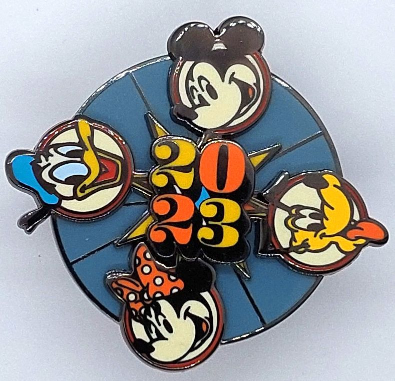2023 Dated Year Pins - Fab 4 spinner | PIN 59443