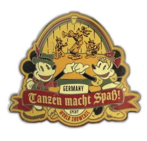 EPCOT World Showcase - Germany Mickey and Minnie Mouse | PIN 41132