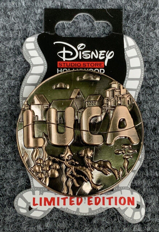 Luca - 3D Gold Die Cast Luca Logo | PIN 59796