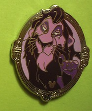 DLR Hidden Mickey Series 2010: Magic Mirror Collection - Scar | PIN 59998