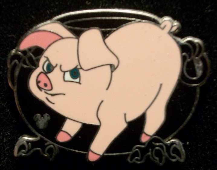 DLR Hidden Mickey Series 2010: The Black Cauldron Collection - Hen Wen ...