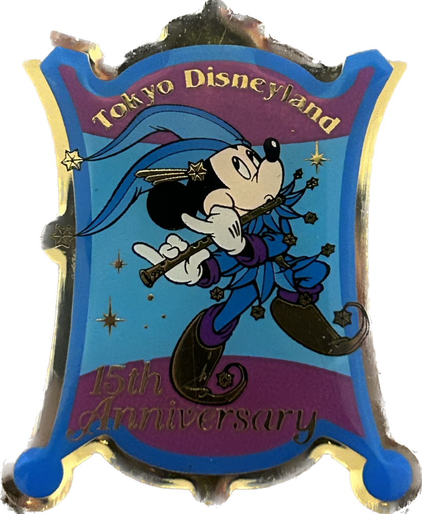Tokyo Disneyland Anniversaries - 15th Anniversary - Jester Mickey ...