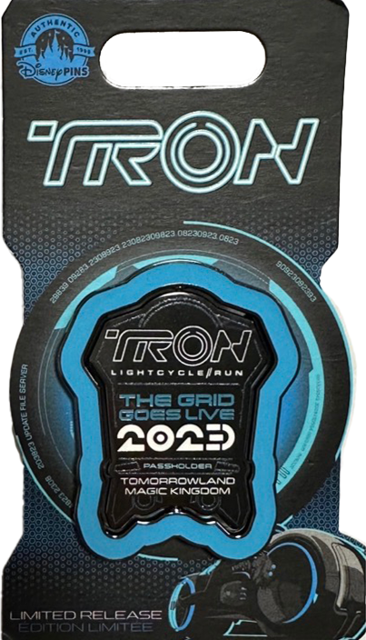 TRON Lightcycle Run - Grand Opening - Annual Passholder Exclusive Pin ...