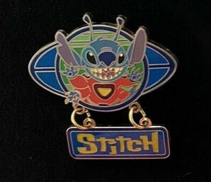 Character Logo Dangler Series - Stitch | PIN 42336