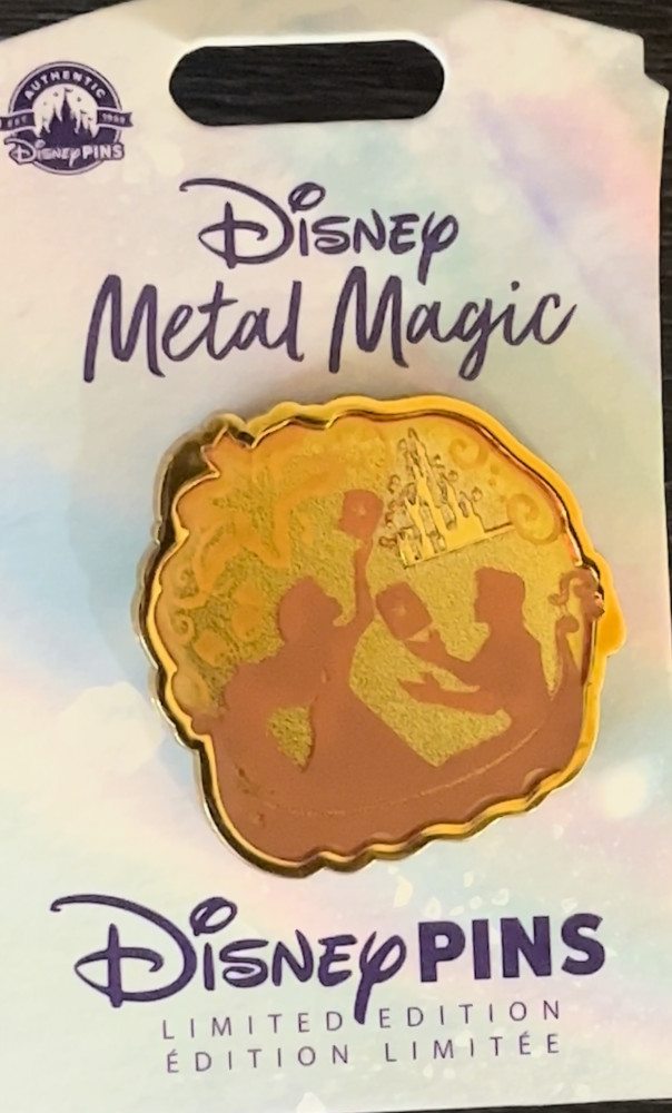 Disney Metal Magic Series - Rapunzel and Flynn | PIN 60578
