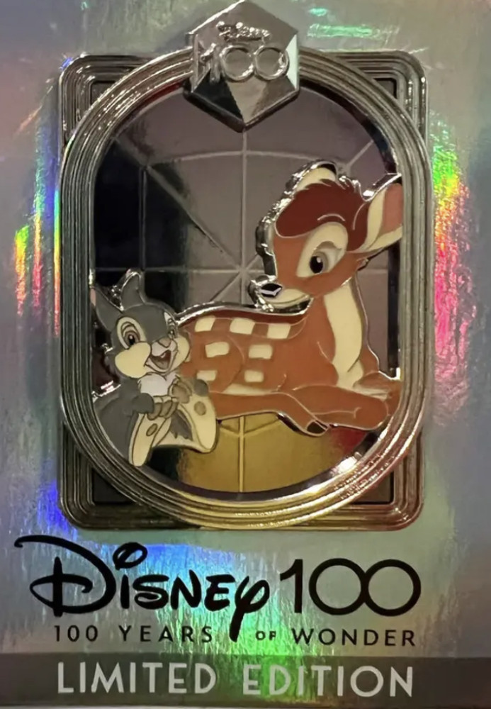 Disney100 Celebrating 100 Years with Character - Bambi & Thumper | PIN ...
