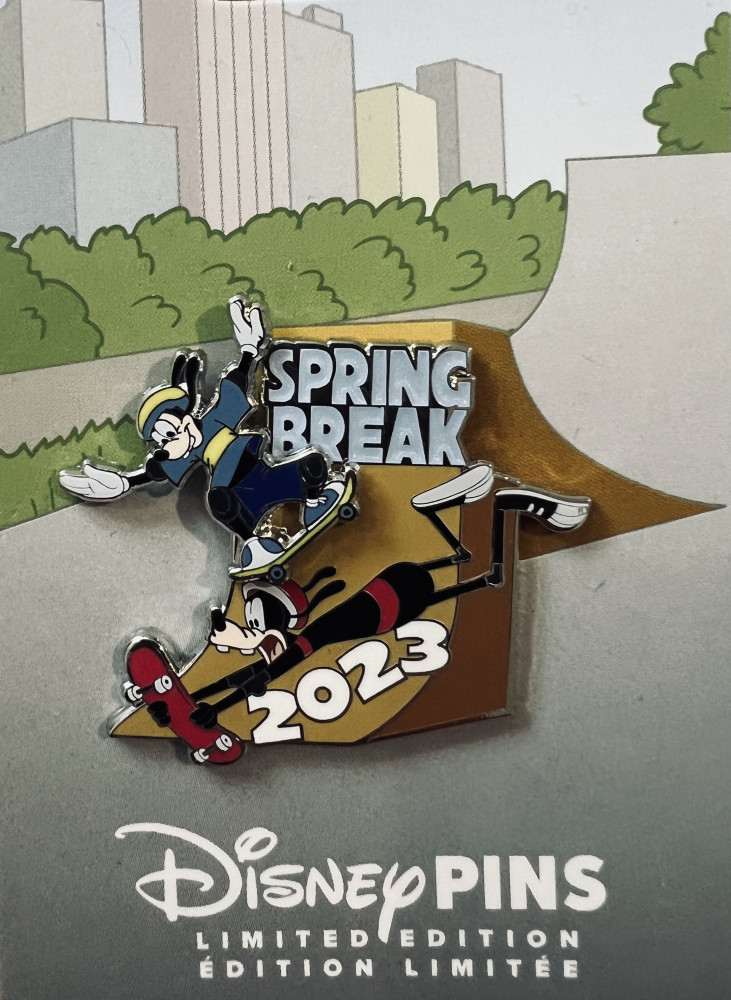 Spring Break - Max and Goofy | PIN 60715