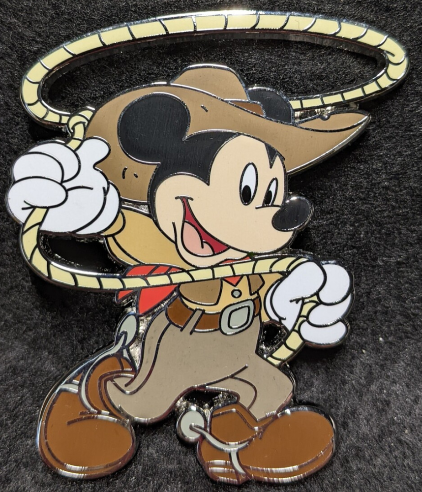 Mickey Mouse as Cowboy with Lasso | PIN 60993