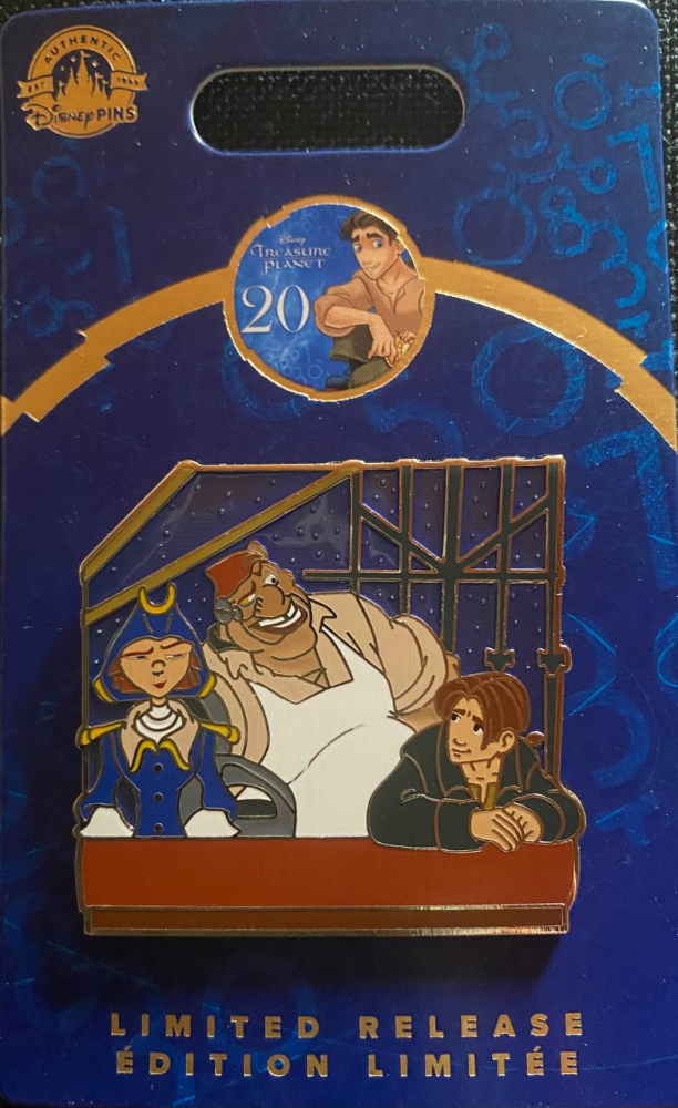 Treasure Planet - Jim Hawkins, John Silver, Captain Amelia | PIN 60996