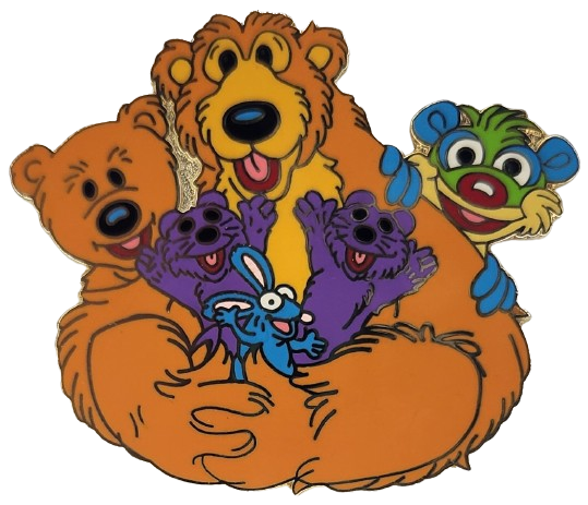 Bear in the Big Blue House - Bear with Treelo, Ojo, Tutter, Pip and Pop ...