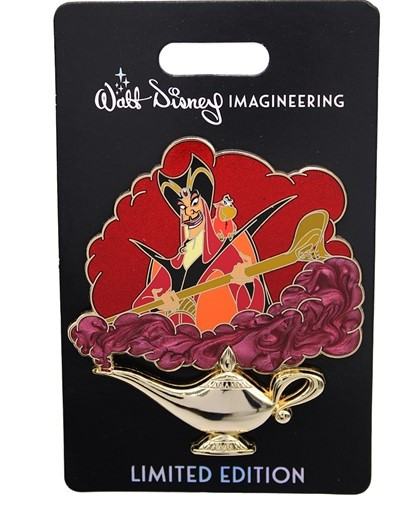 Aladdin 30th Anniversary - Magic Lamp Pin - Jafar & Iago | PIN 61328