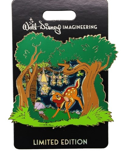 Bambi 80th Anniversary - Bambi and Possum Family | PIN 61337
