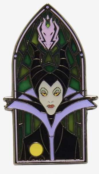 Villains Stained Glass Window Blind Box - Maleficent | PIN 61420