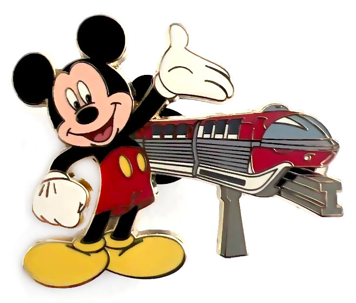 Mickey Mouse Starter Set - Mickey with Monorail | PIN 61558
