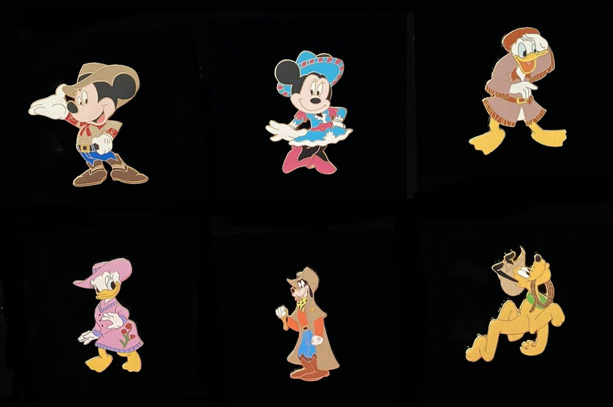 Cowboy Mickey Frontier Set Disney Trading Pin Series | Pin & Pop