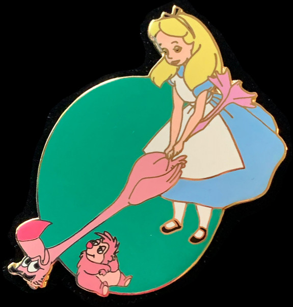 Alice in Wonderland - Alice Playing Croquet | PIN 43178