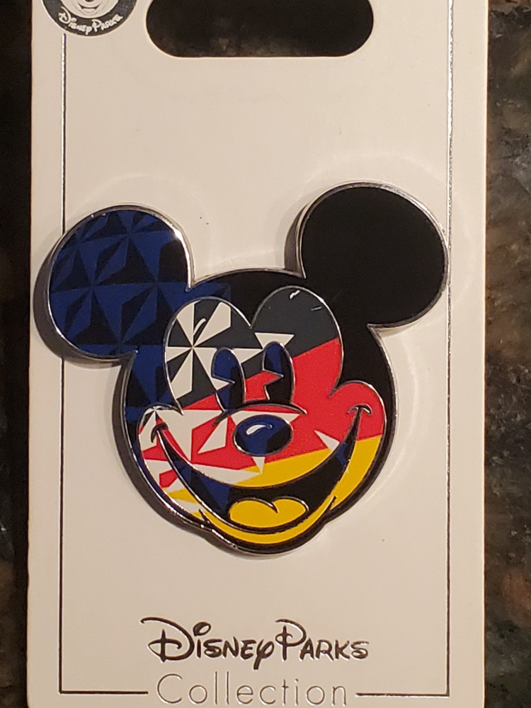World Showcase Mickey Flag - Mickey Mouse Icon - Germany | PIN 61740