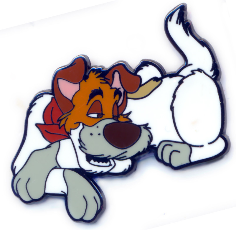Oliver & Company Pin Set - Dodger Laying Down | PIN 61902