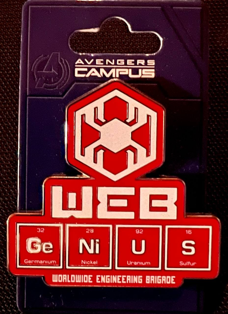 Avengers Campus Web Slinger - WEB GeNiUS | PIN 61969