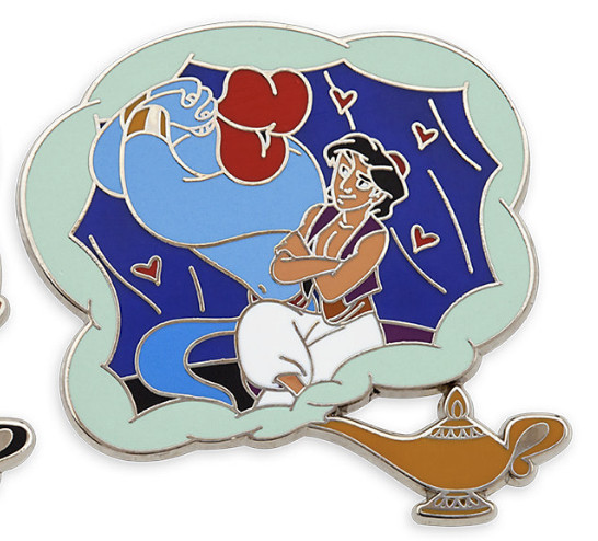 Aladdin 30th Anniversary Mystery Pin Set - Puckered Up Genie | PIN 62389