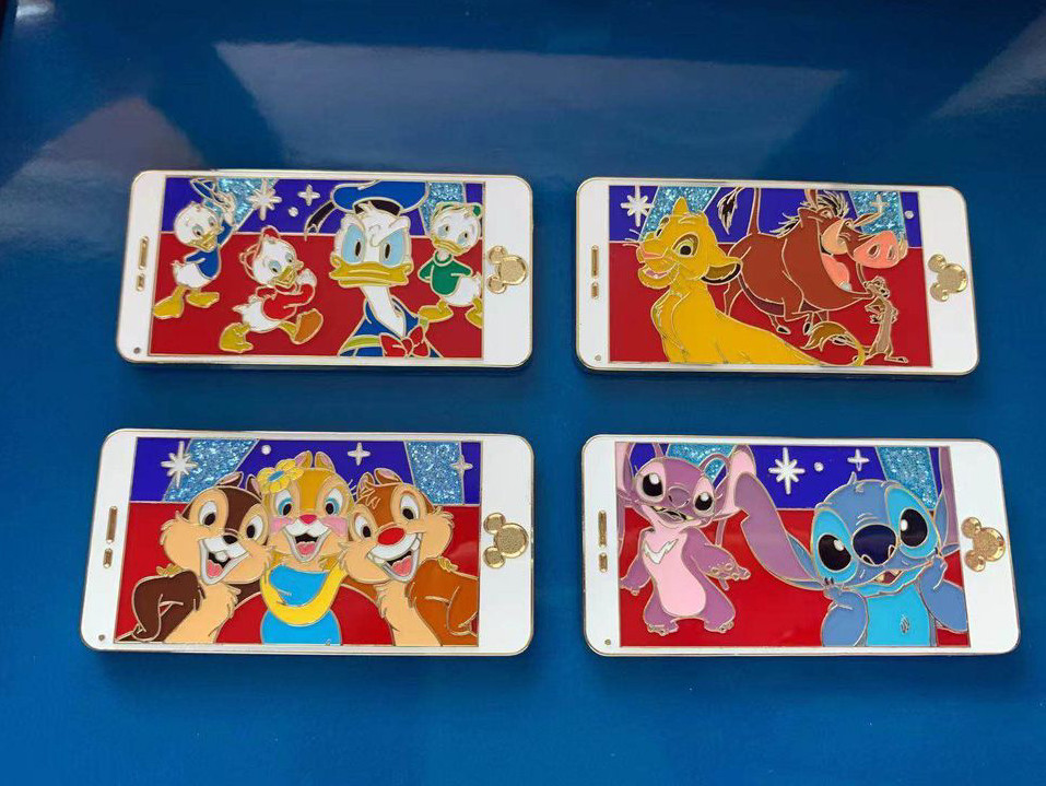 Pin Trading Fun Day 2021 - Cell Phone Set — Full Set | PIN 43692