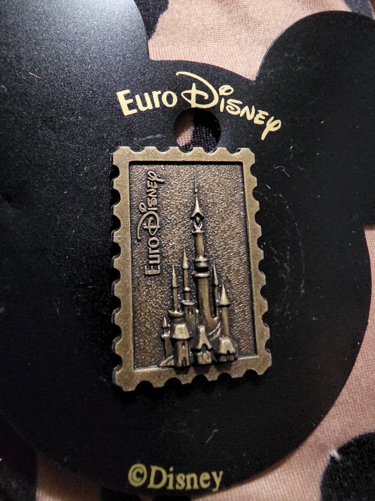 Euro Disney - Bronze Castle Stamp | PIN 62890