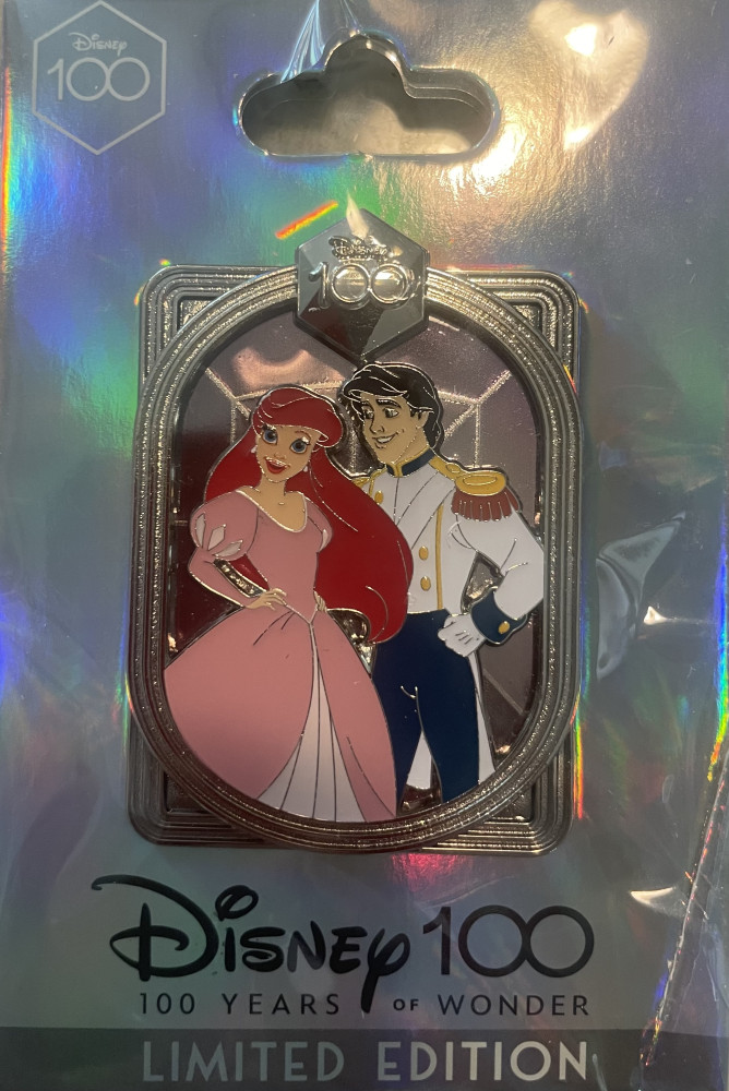 Disney100 Celebrating 100 Years with Character - Ariel and Prince Eric ...