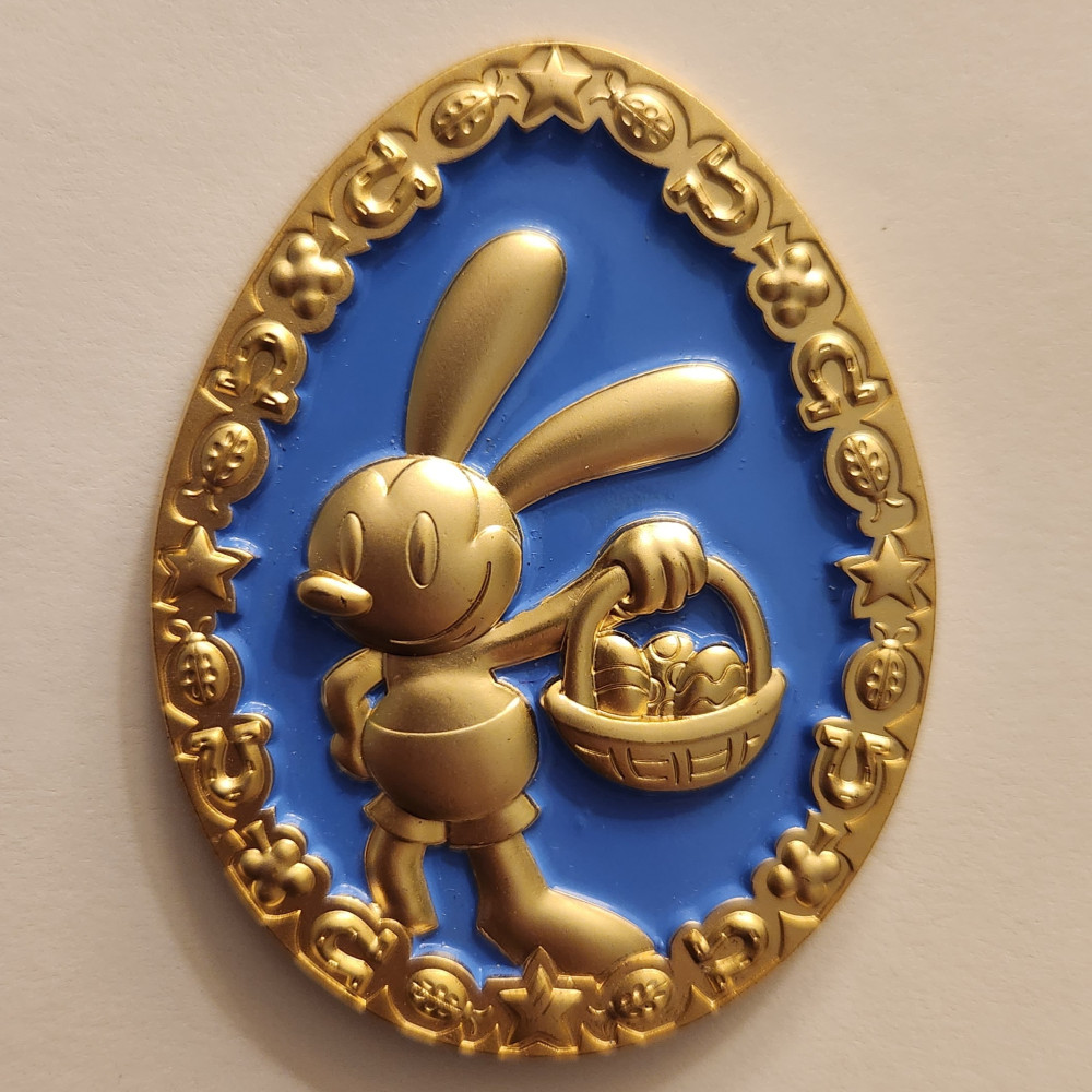 Easter 2016 - Gold Frame Easter Egg - Oswald the Lucky Rabbit | PIN 63288