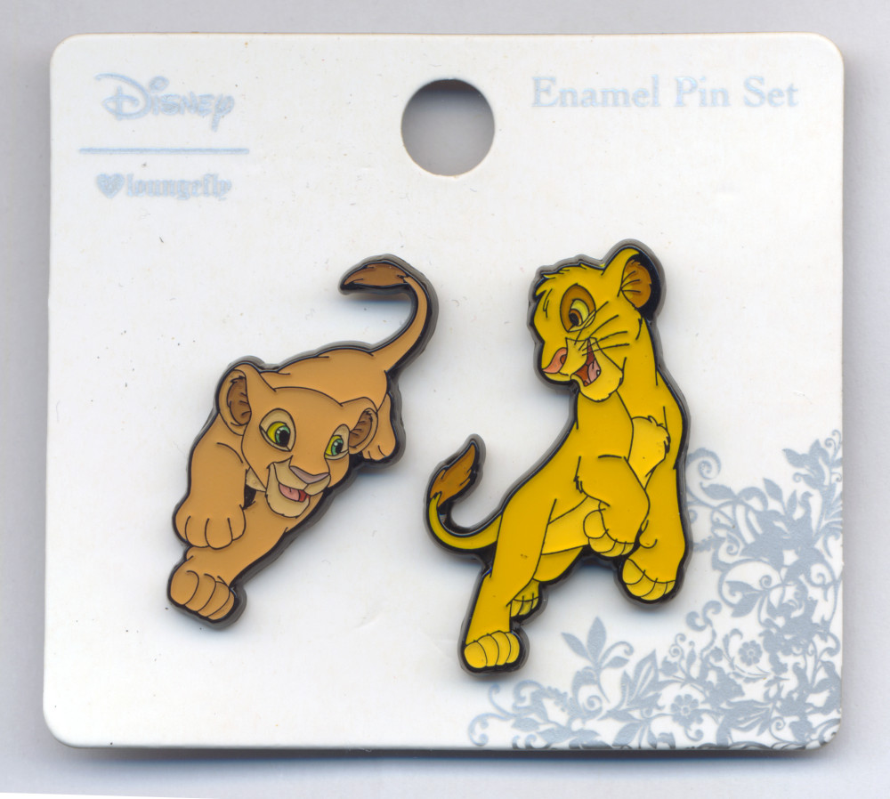 BoxLunch - Disney - The Lion King - Nala Chasing Simba 2 Pin Set - Full ...