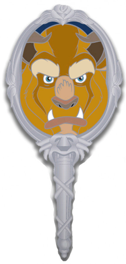 Beauty and the Beast 30th Anniversary - Enchanted Mirror Beast | PIN 45691