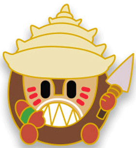 Moana aDorbs! Mystery Collection - Kakamora Shell Head | PIN 45712