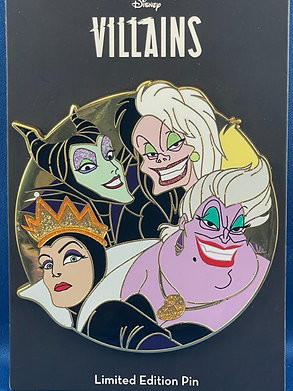 Pinapalooza Exclusives - VIVA LA DIVAS Villains Portrait (GOLD) | PIN 63781
