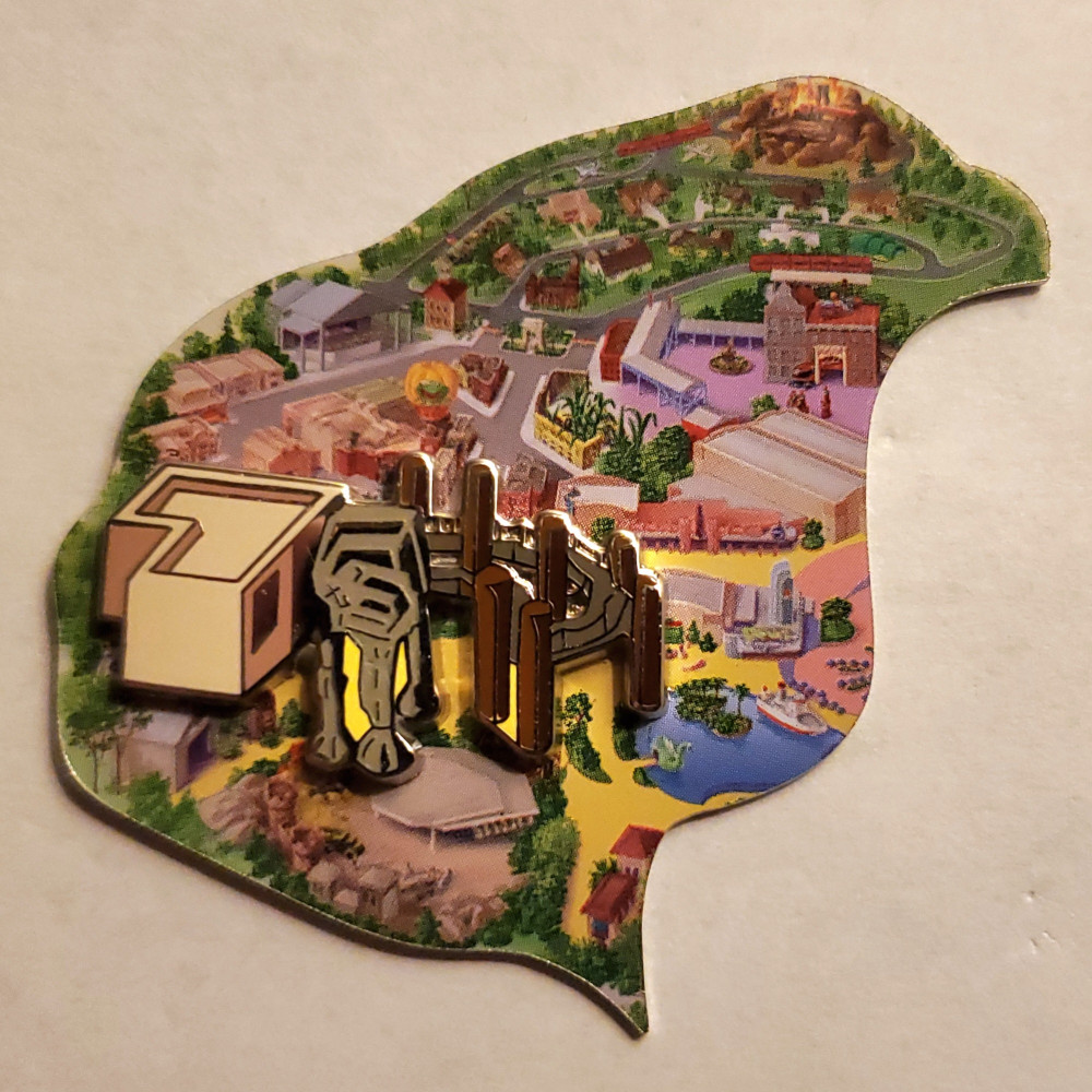 Cast Member Atlas - #12 - MGM Studios Map - Star Tours | PIN 63843