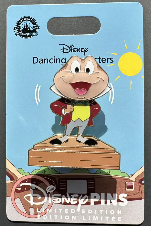 Disney Dancing Characters Series - Mr. Toad Bobblehead | PIN 64095