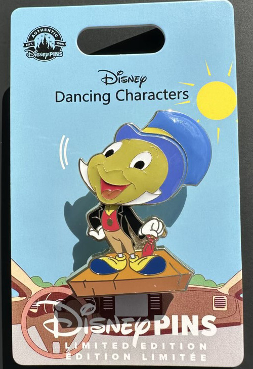 Disney Dancing Characters Series - Jiminy Cricket Bobblehead | PIN 64096