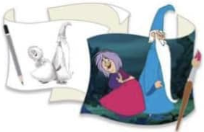 Off the Page Series - Madam Mim and Merlin | PIN 64759