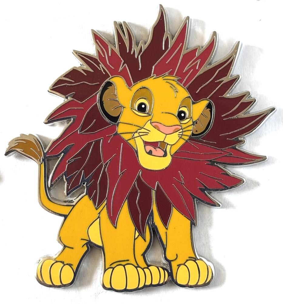 The Lion King - Simba with a mane of leaves | PIN 64849