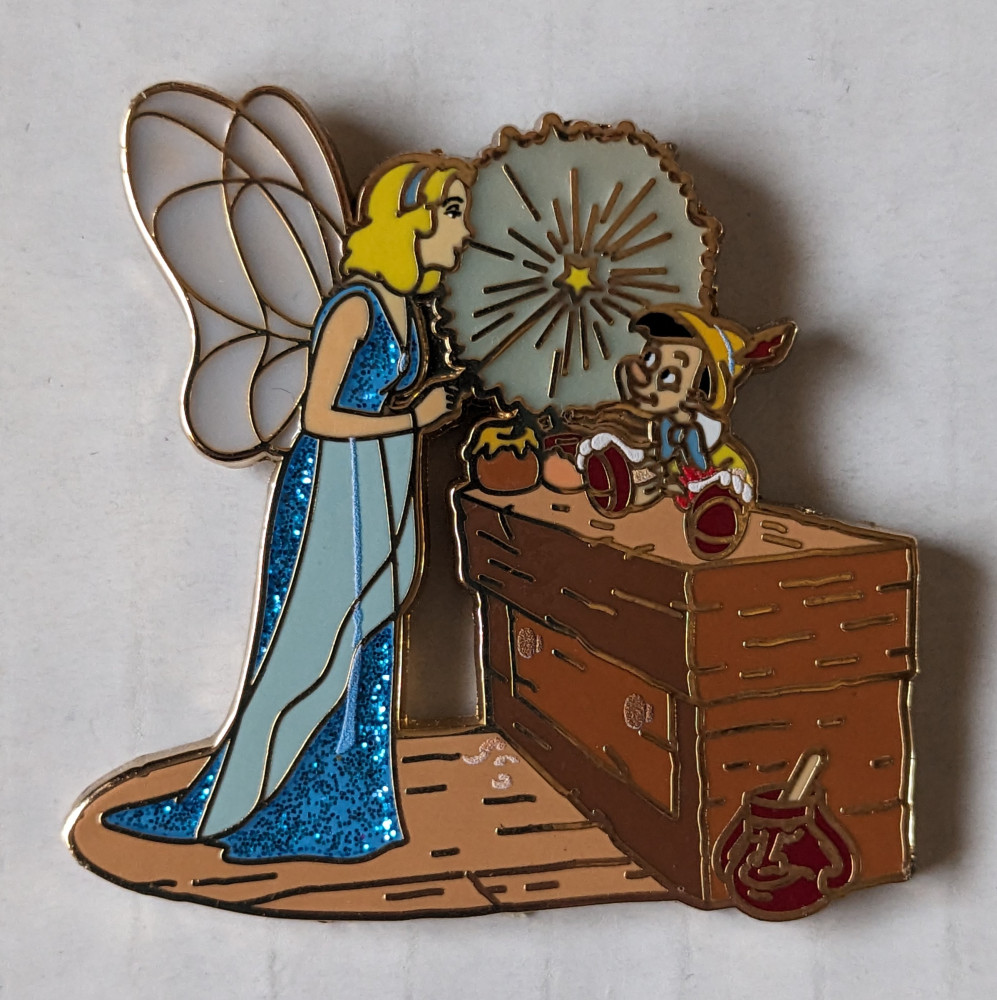 Pinocchio - Blue Fairy with Pinocchio | PIN 65025