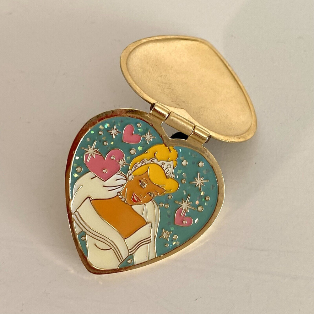 Princess Heart Series - Cinderella Hinged Locket | PIN 65141
