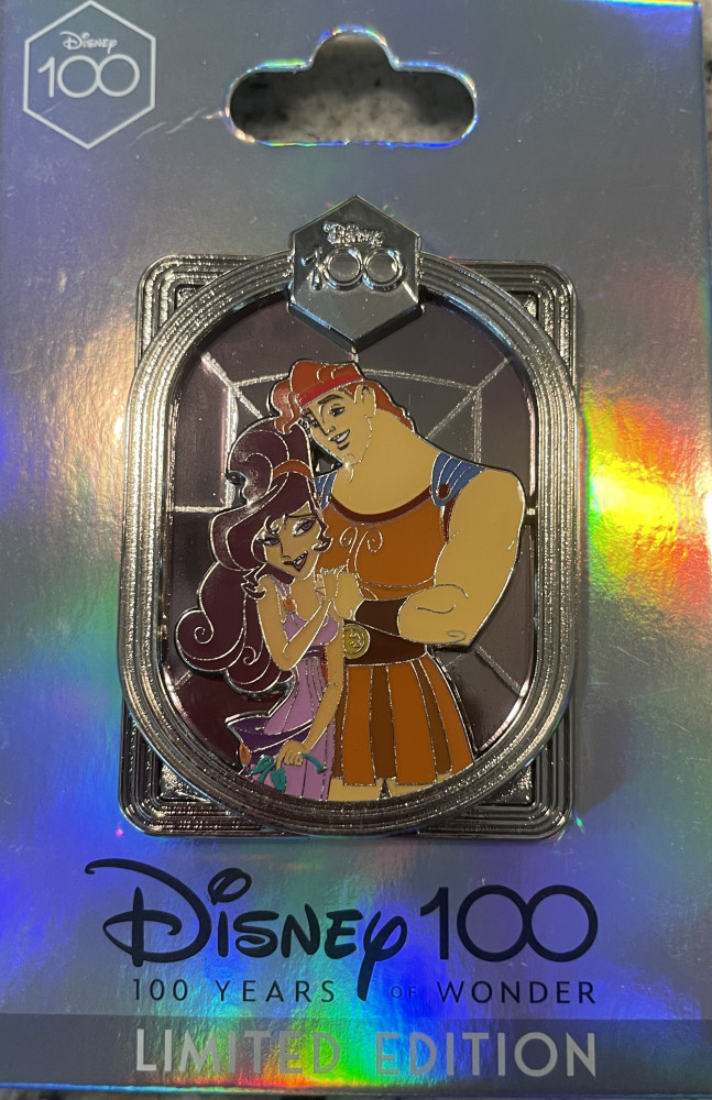 Disney100 Celebrating 100 Years with Character - Hercules and Meg | PIN ...