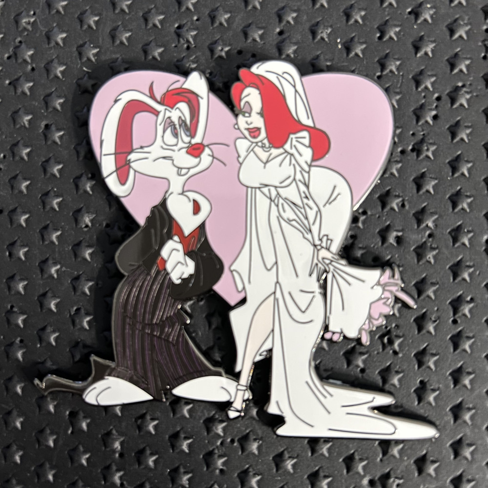 Fantasy Pin Series - Roger Rabbit Jessica Rabbit Wedding Attire | PIN 65355