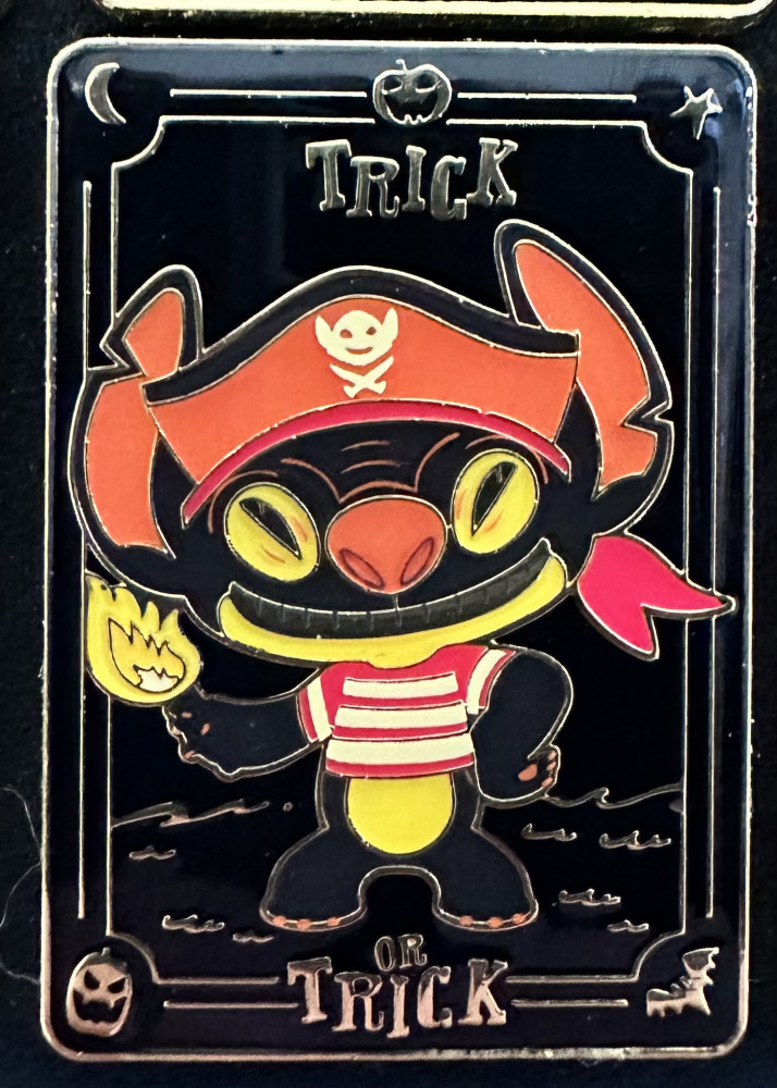 Stitch Halloween Trick or Trick Mystery - Stitch as Pirate | PIN 65531