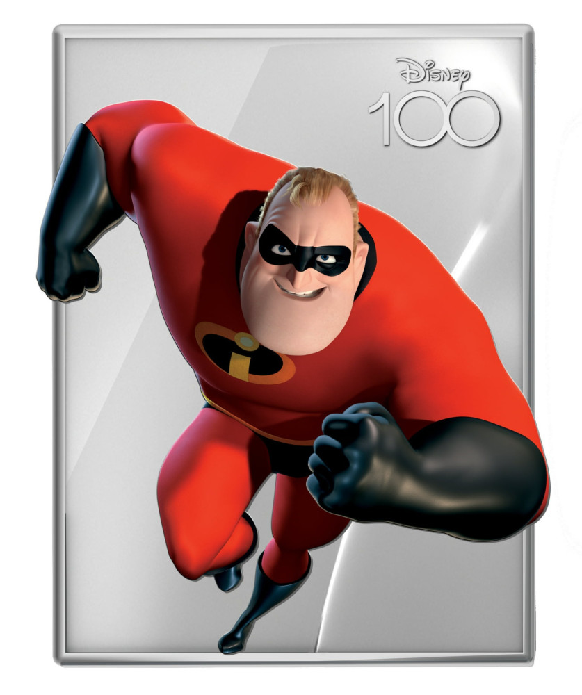 Disney100 Walmart Blu-ray Exclusive GWP Pins - Mr. Incredible | PIN 65867