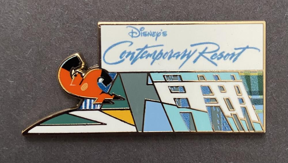 Disney's Contemporary Resort - Mr. Incredible and Monorail | PIN 65897