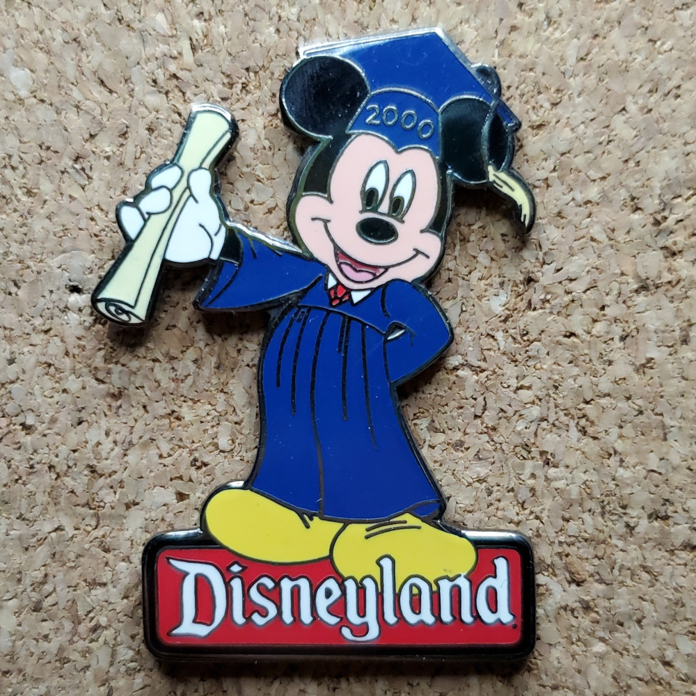 Disneyland Character Sign Series - Graduation Mickey | PIN 65936