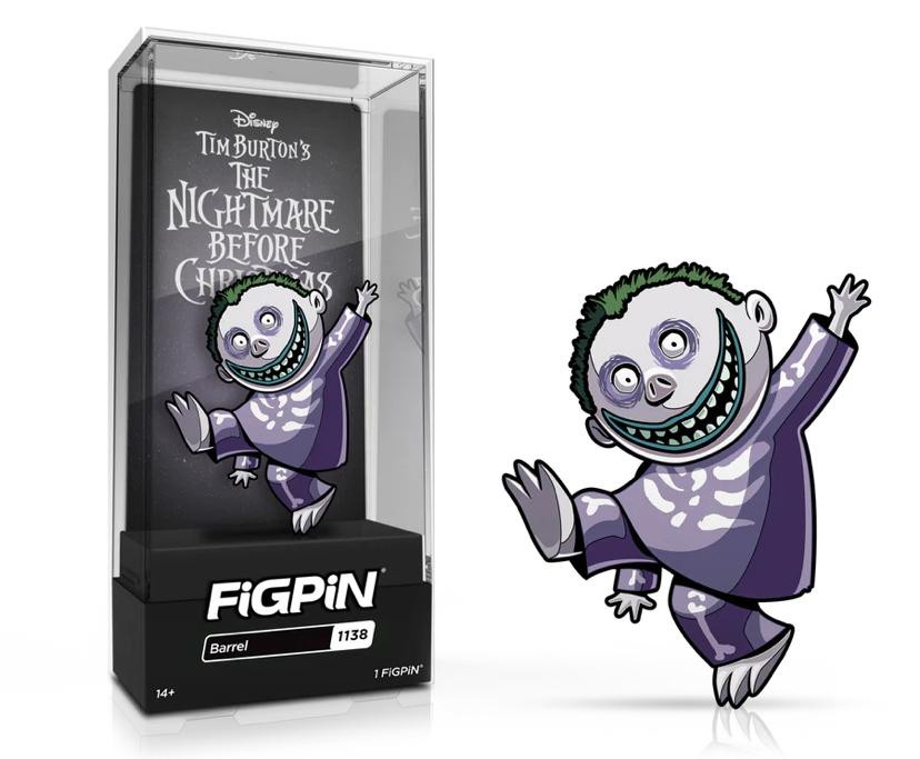 FiGPiN - The Nightmare Before Christmas - Barrel - #1138 | PIN 66091